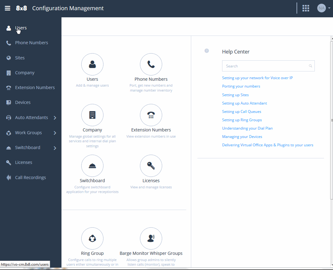 8x8 Admin Console—Understand Your Dial Plans