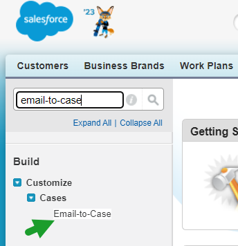 8x8 Contact Center for Salesforce—Configure email integration
