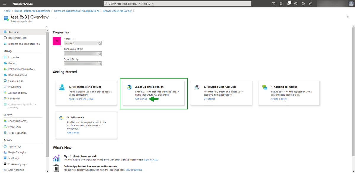 8x8 integration for Microsoft Dynamics—Set up Single Sign-On